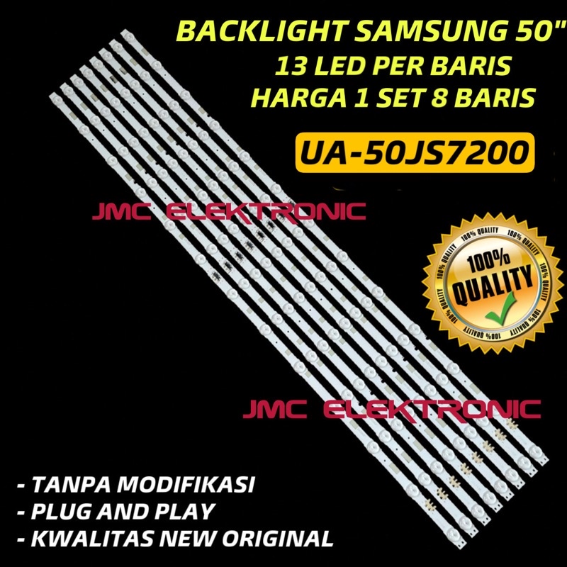 Jual BACKLIGHT TV LED SAMSUNG UA50JS7200 UA 50JS7200 LAMPU BL 50 INC | Shopee Indonesia