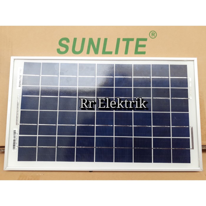 Jual Harga Promo Solar Panel / Solar Cell / Panel Surya Sunlite 10Wp ...