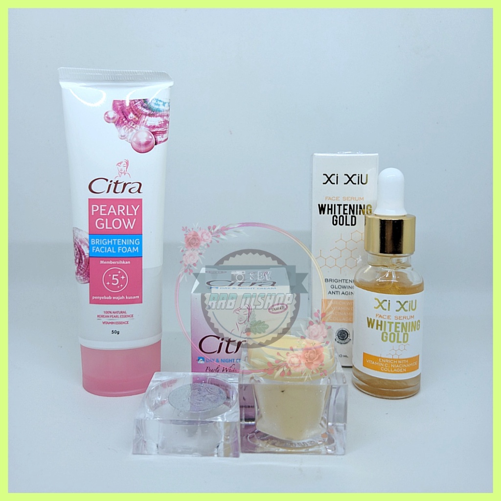 Jual BB _ BPOM Paket 3 IN 1 Citra Plus Whitening Gold Serum Xiu Xiu ...