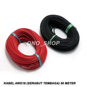 Jual Kabel AWG18 (Serabut Tembaga) 50 meter | Shopee Indonesia