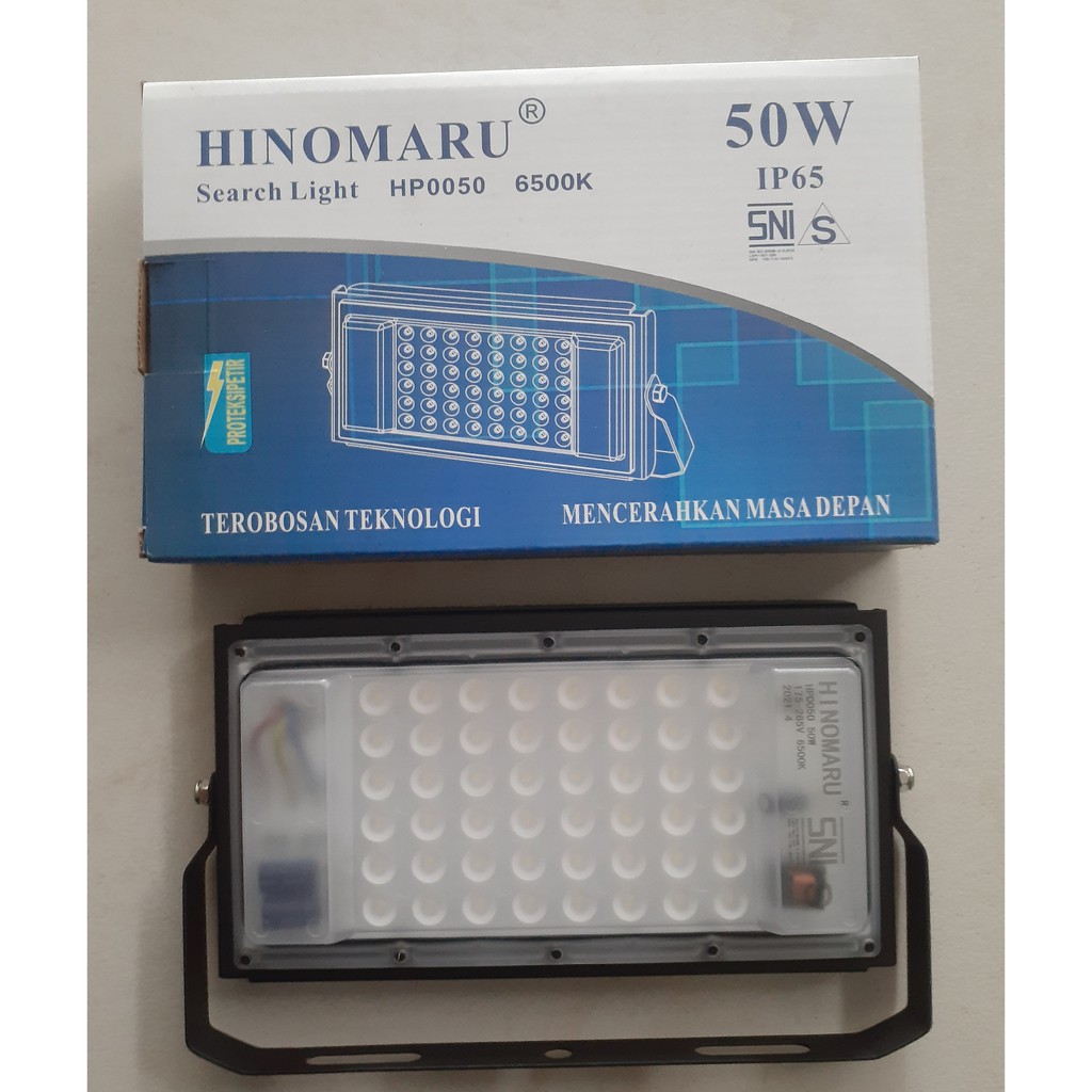 Jual Lampu Sorot LED HINOMARU 50 Watt Cahay Putih | Shopee Indonesia