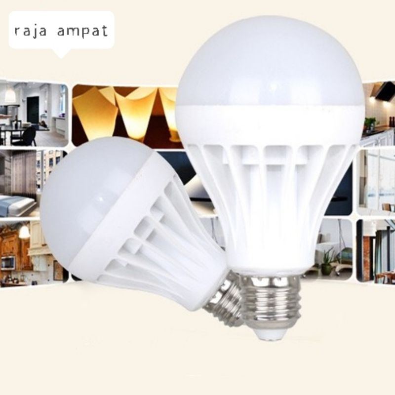 Jual Lampu Bohlam LED Lamp Murah Daylight Putih 9w/18w | Shopee Indonesia