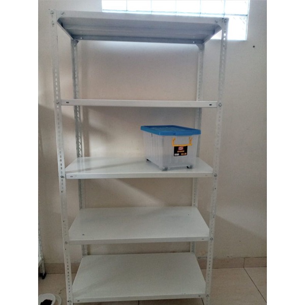Jual rak besi siku 100x50x200 5 susun | Shopee Indonesia