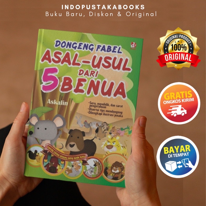 Jual Buku Dongeng Fabel Asal-Usul dari 5 Benua - Original | Shopee ...
