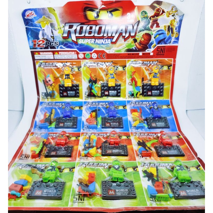 Jual Lego roboman ninja go/ Lego Ninjago super Hero isi 12pcs | Shopee ...