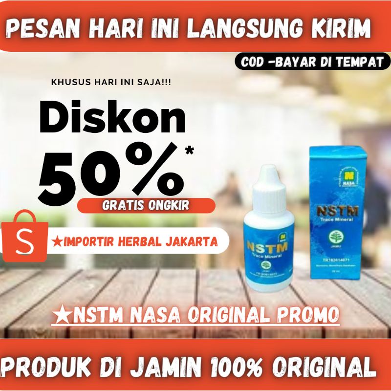 Jual Nstm Trace Mineral Original NASA Membantu Memelihara Kesehatan ...