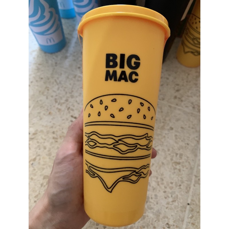 Jual Reusable cup McD 500ml. tumbler McD. gelas McD. botol minum McD ...