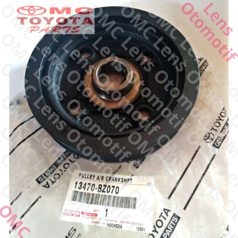 Jual (100% ORIGINAL EM ) Pulley/ Poly Kruk As Crankshaft Avanza Xenia ...