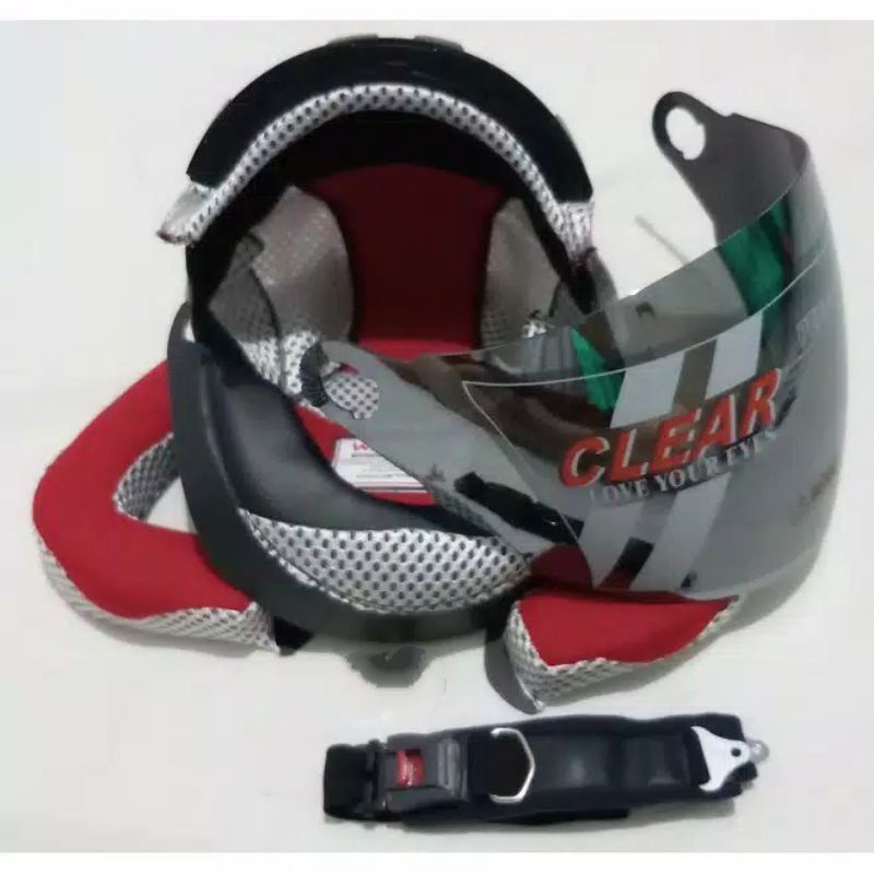 Jual busa helm KYT Romeo full set busa pipi busa kepala + busa leher ...