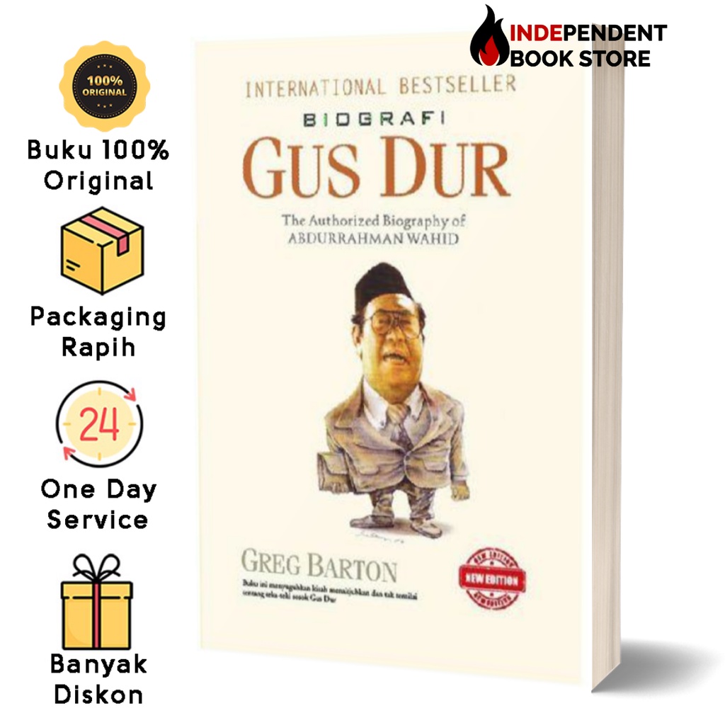 Jual BIOGRAFI GUS DUR - Greg Barton | Shopee Indonesia