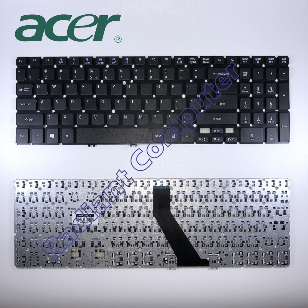 Jual Keyboard Acer Aspire V5-531 V5-571 series, NUMERIC BLACK | Shopee ...