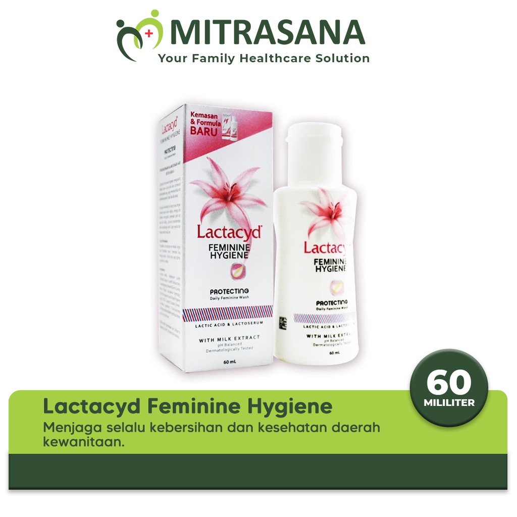 Jual Lactacyd Feminine Hygiene 60 ml / 150 ml - Proteksi area kewanitaan dengan PH yang sesuai ...