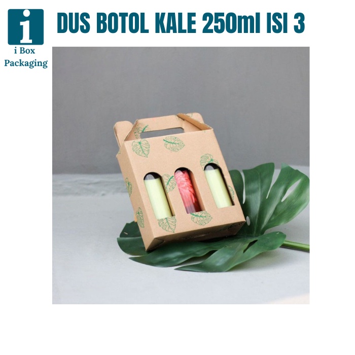 Jual [ 10 pcs ] Kardus Botol Jinjing Dus Botol Kale 250ml Isi 3 Box ...