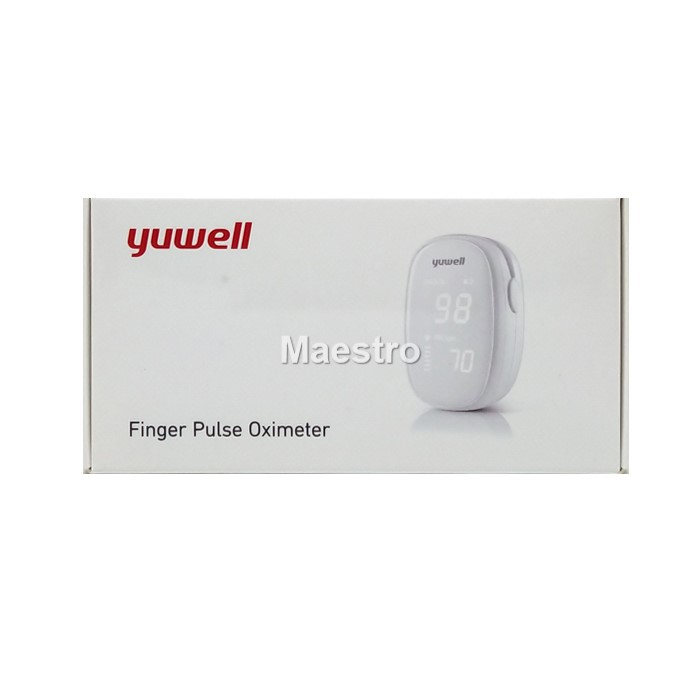 Jual Oximeter Yuwell YX102 Finger Pulse Oxymeter Alat Ukur Cek Tes ...