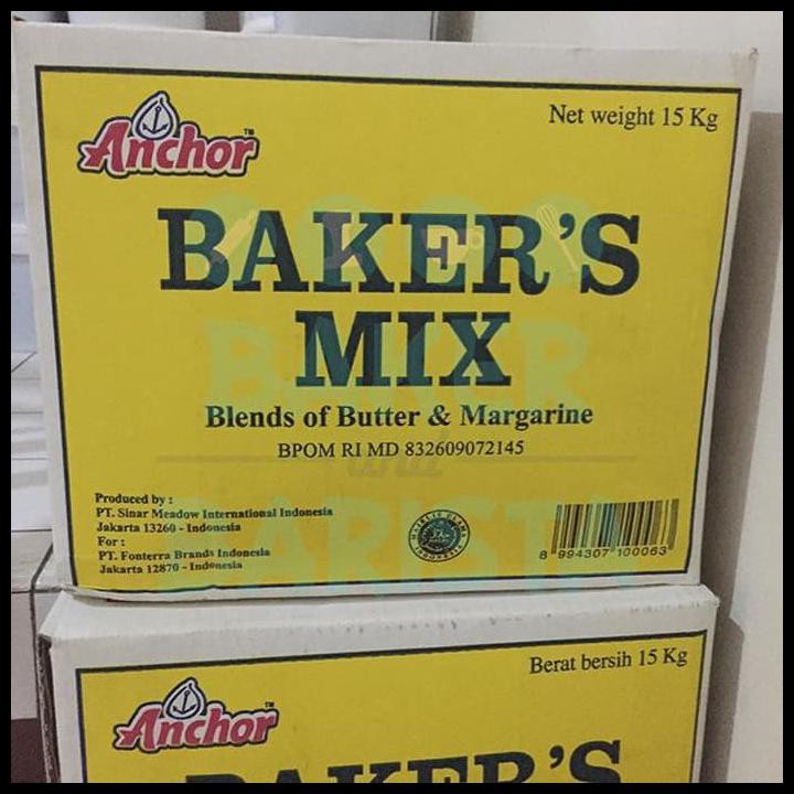 Jual Anchor Bakers Mix 1Kg Blend Butter Margarine | Shopee Indonesia
