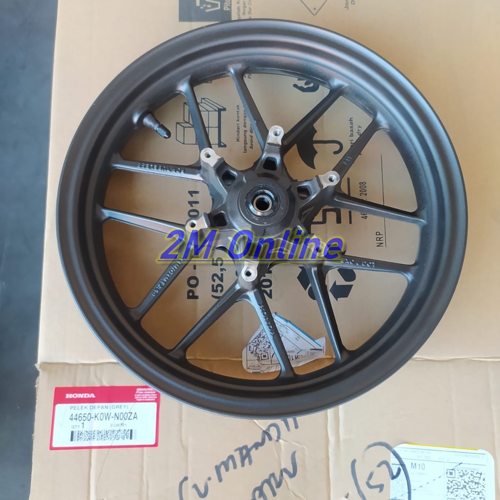 Jual 44650K0WN00ZA Velg CW ADV 150 Depan Grey AHM | Shopee Indonesia