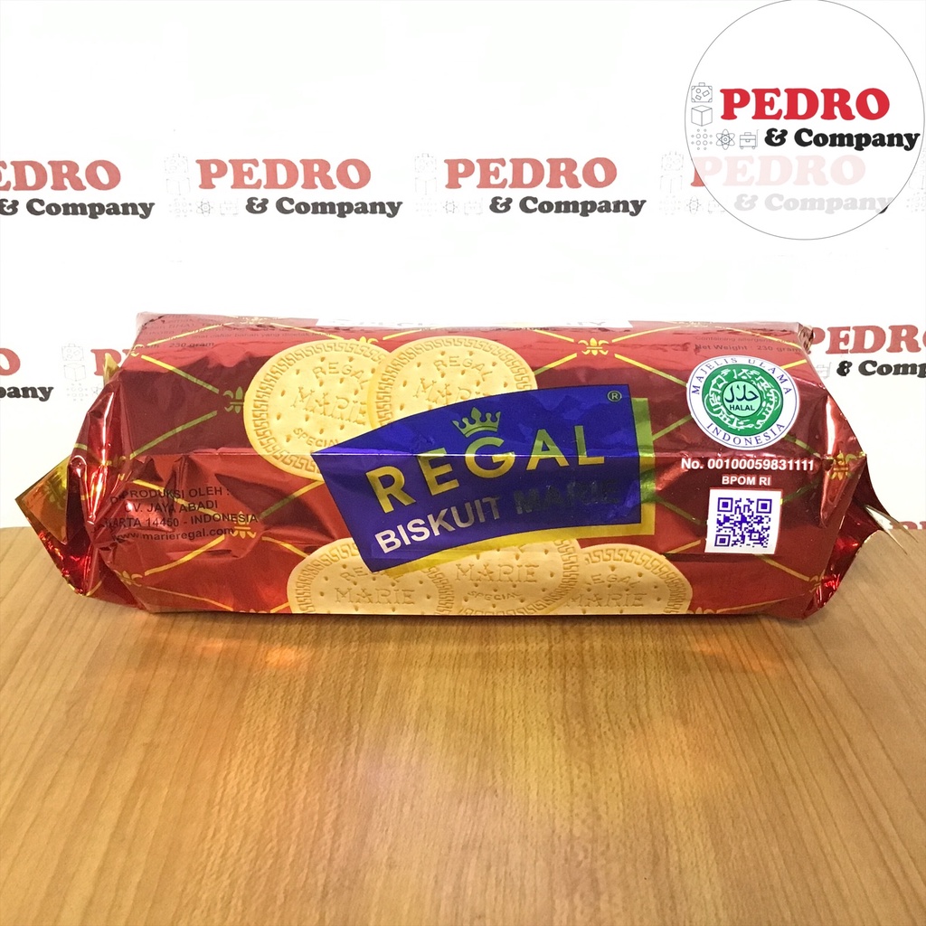 Jual Regal Biskuit marie regal biscuit 230 gram special quality ...