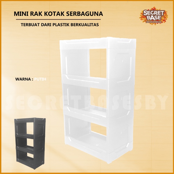 Jual MINI RAK KOTAK SERBAGUNA - Rak Susun / Rak Kosmetik / Rak Kamar ...