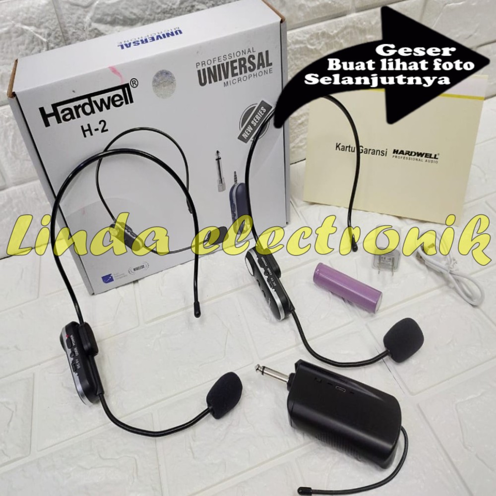Jual mic hardwell h-2 2bh mic headset hardwell h2 ORYGINAL hardwell h 2 ...