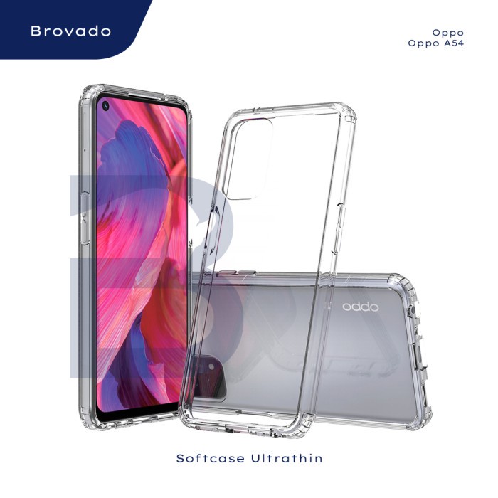 Jual Casing Oppo A54 Softcase Ultrathin Bening Silikon Jelly Transparan ...