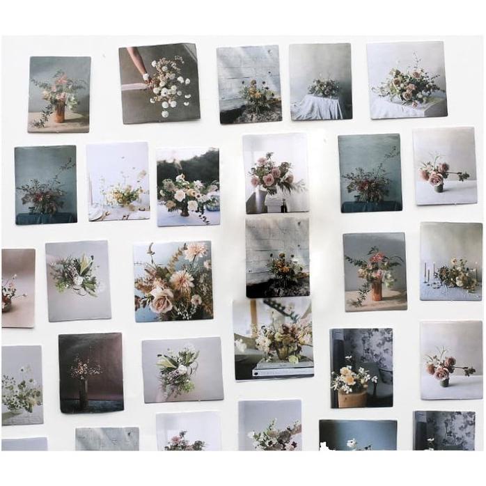 Jual Flower Bouquet Photograph Stickers Stiker Bunga Buket Aesthetic ...