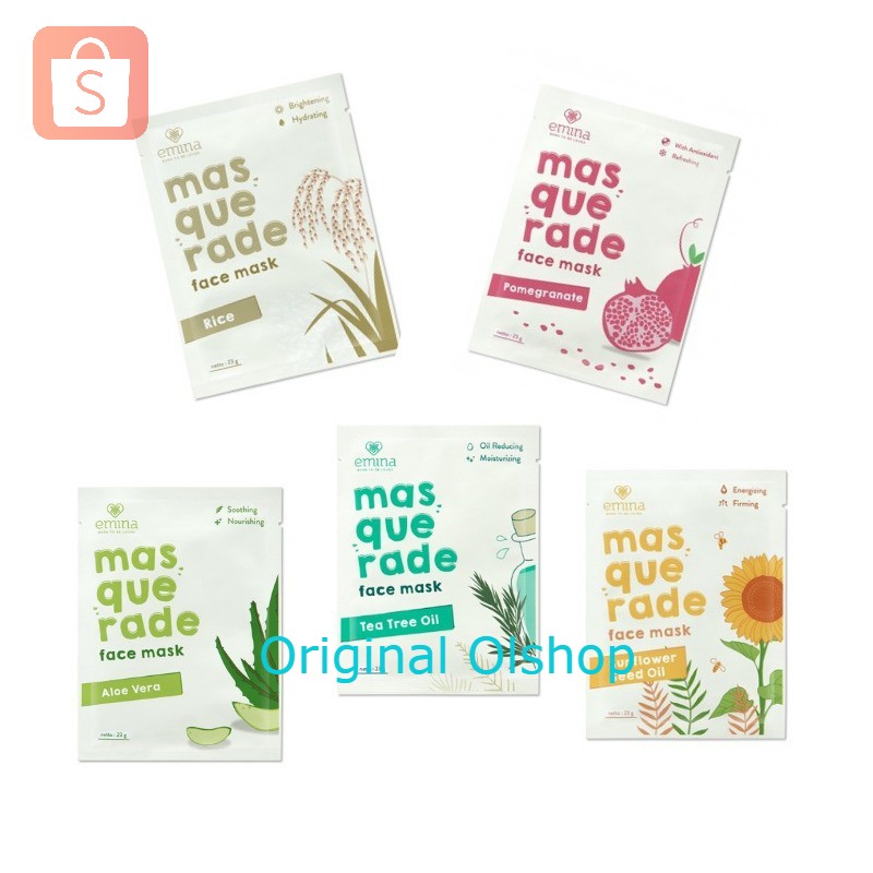 Jual Emina Masquerade Sheet Mask ORIGINAL | Shopee Indonesia