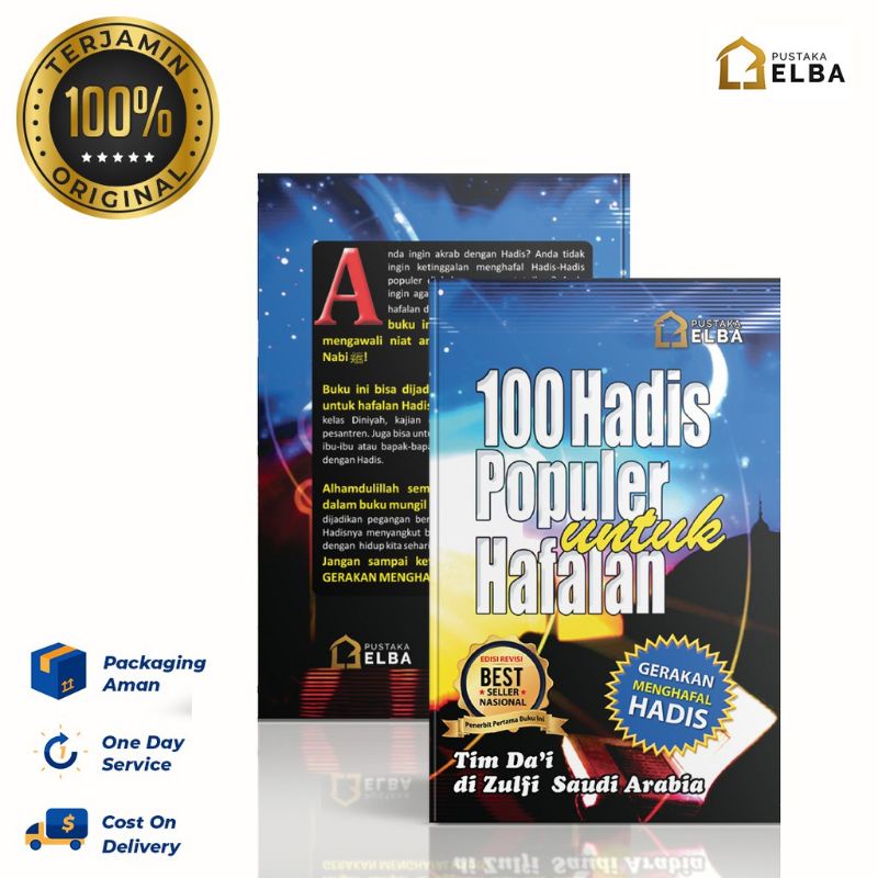 Jual Buku 100 Hadits Populer untuk Hafalan/ Buku Hafalan Hadits/ Hafalan hadis | Shopee Indonesia