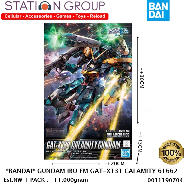 Jual BANDAI GUNDAM 61662 IBO FM GAT-X131 CALAMITY - GUNPLA MODEL KIT ...