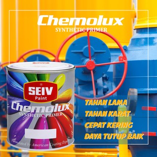 Jual SEIV Chemolux Primer Cat Dasar Besi & Kayu kemasan 1kg | Shopee ...