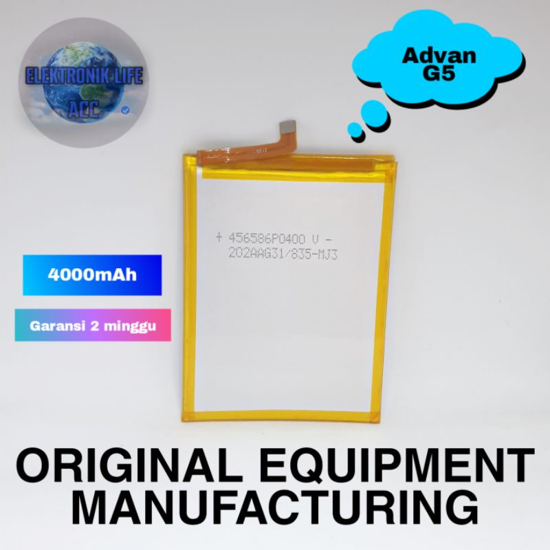 Jual BATERAI ADVAN G5 Triple 3 camera 6201 Orignal Batrai Batre ...
