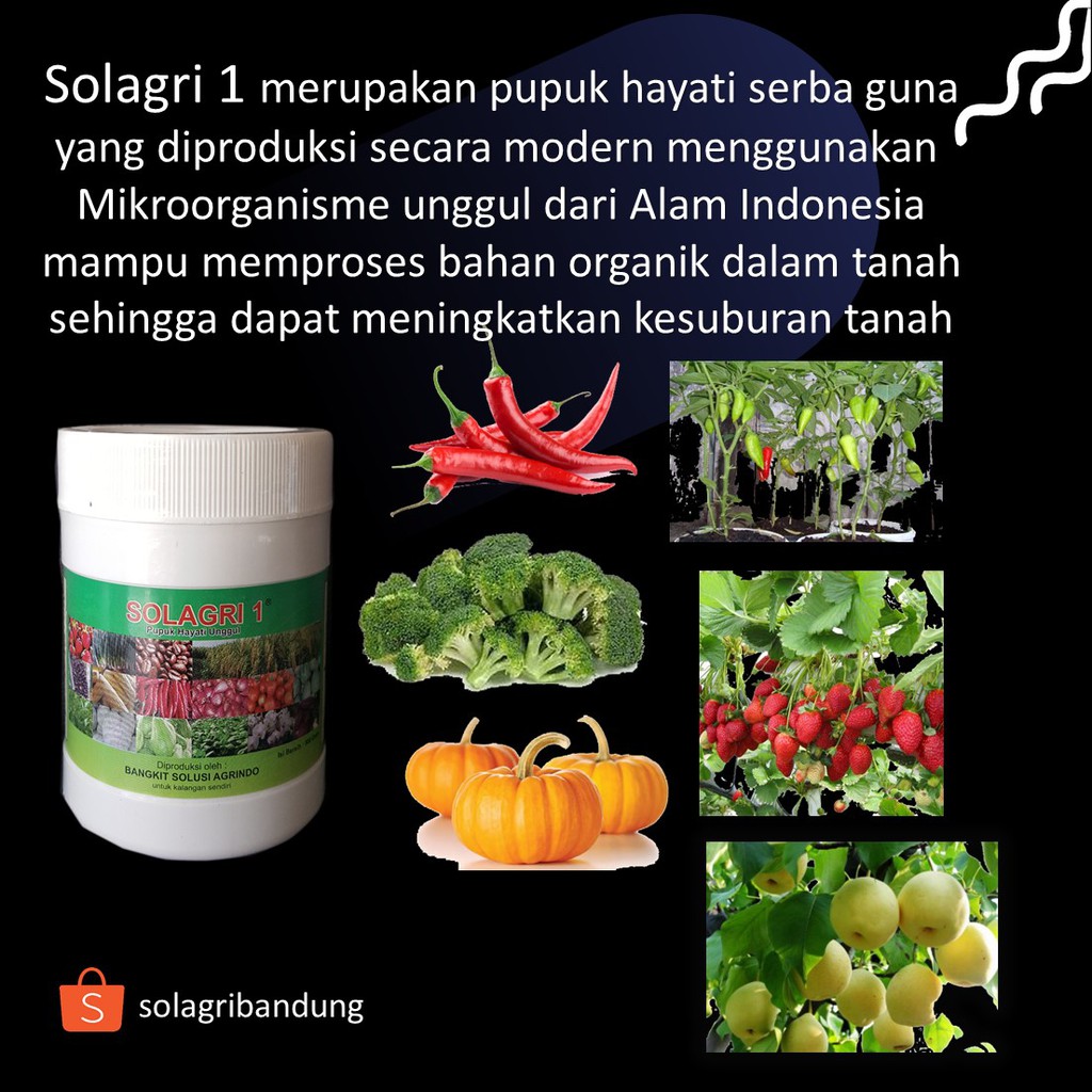Jual Pupuk Pupuk Organik Solagri 1 Pupuk Tanaman Penyubur Tanah Pupuk ...
