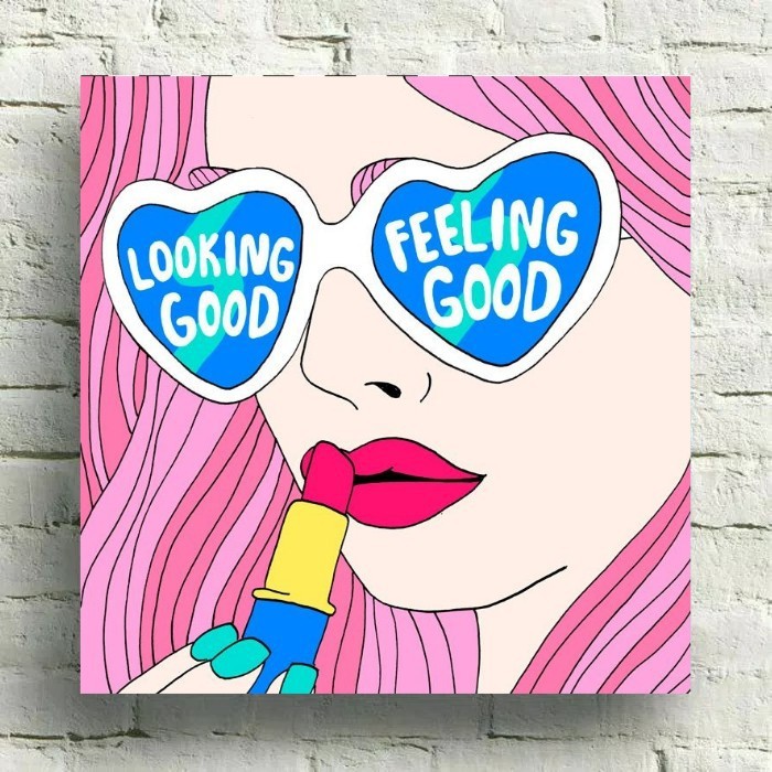 Jual Dijual Poster Hiasan Dinding Wall Decor Kayu Tema POP ART 20x20cm ...