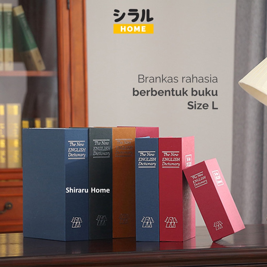 Jual Brangkas Brankas Berangkas Rahasia Buku Mini Besar Kunci Ukuran ...