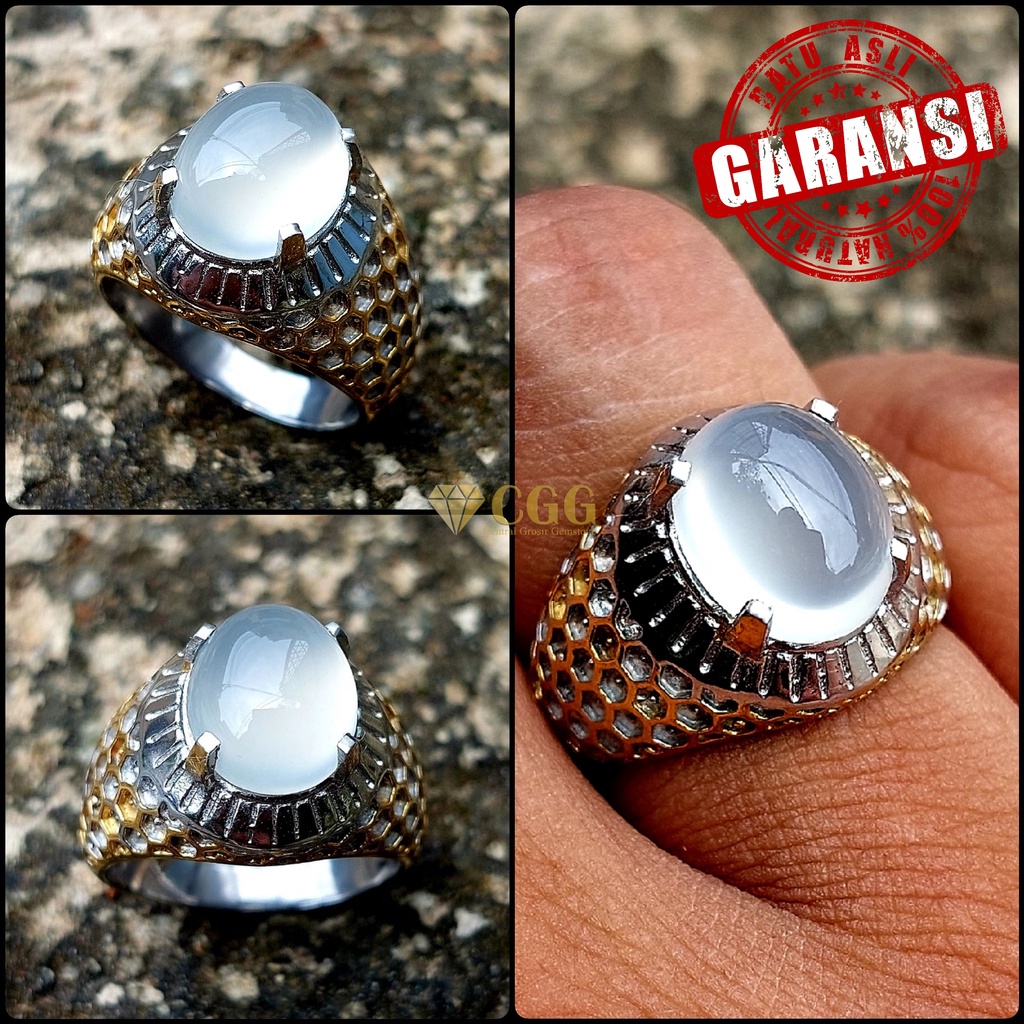 Jual BATU CINCIN NATURAL ANGGUR CHALCEDONY GARANSI BATU AKIK ORIGINAL ...