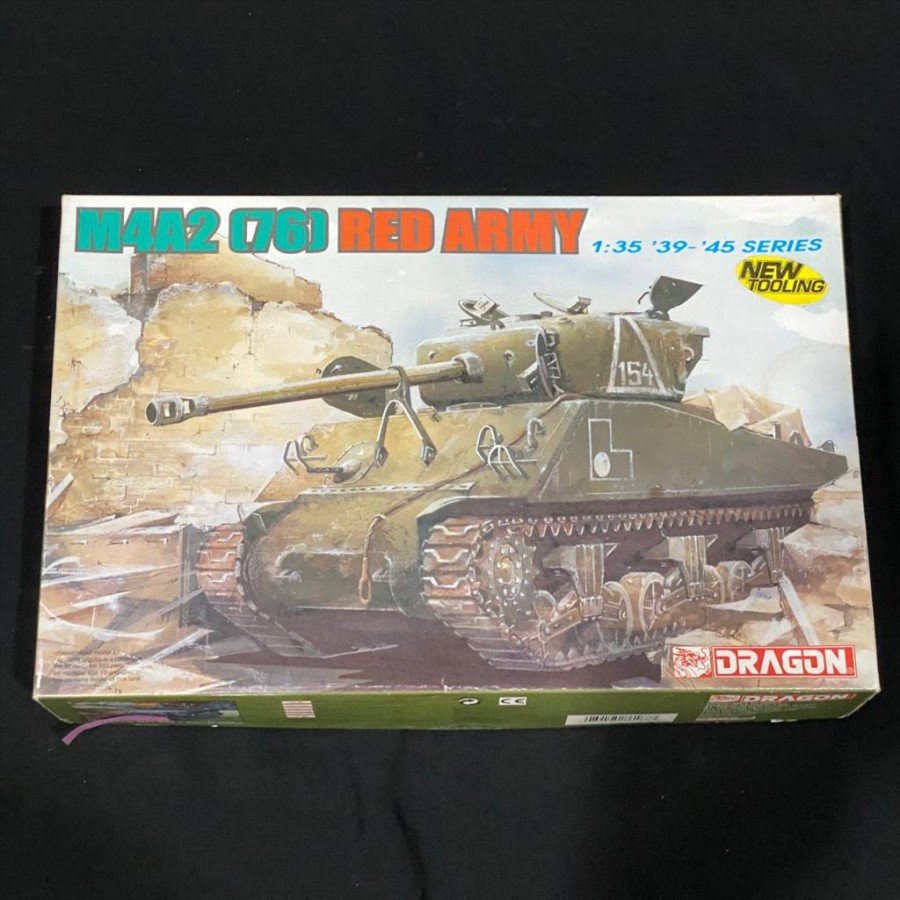 Jual Model Kit Dragon M4A2 (76) RED ARMY Skala 1/35 | Shopee Indonesia