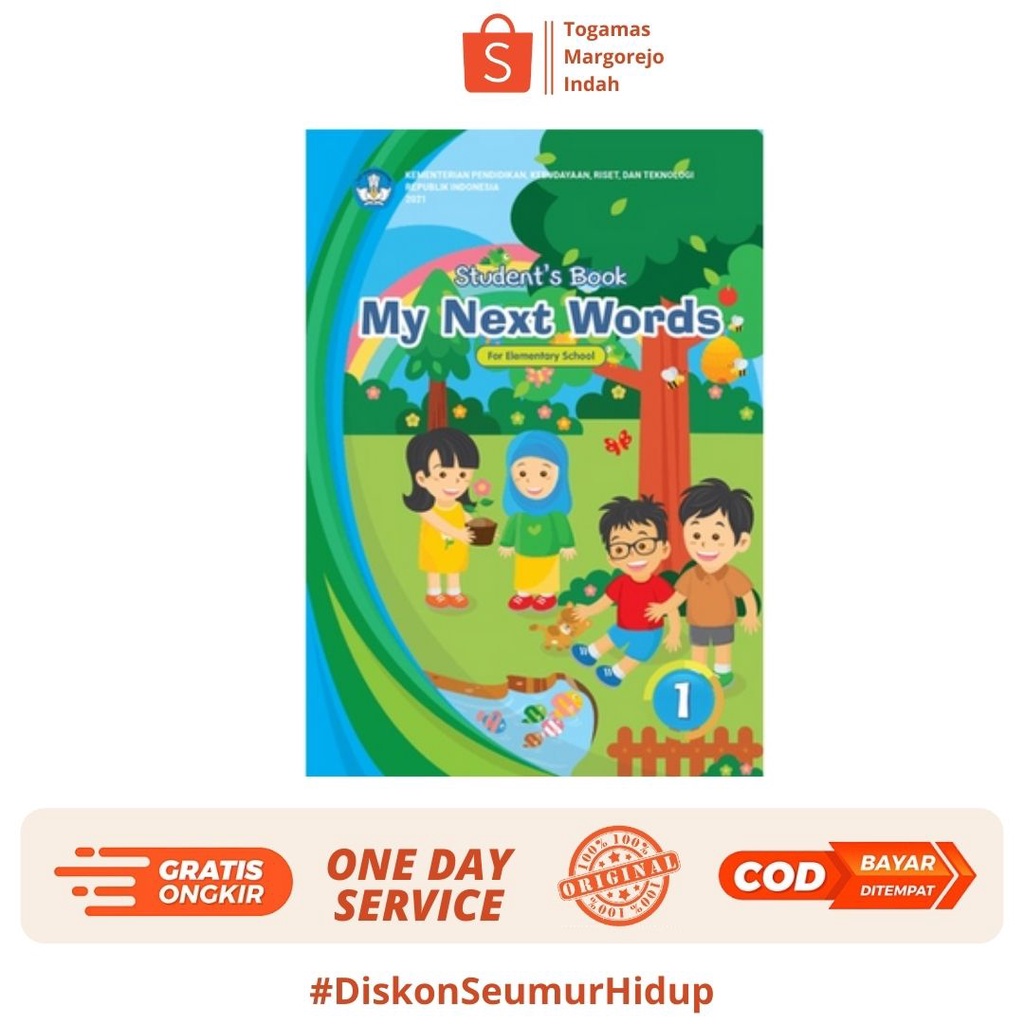 Jual MY NEXT WORDS SD KELAS 1 KURIKULUM MERDEKA 2021 / KEMENTRIAN ...