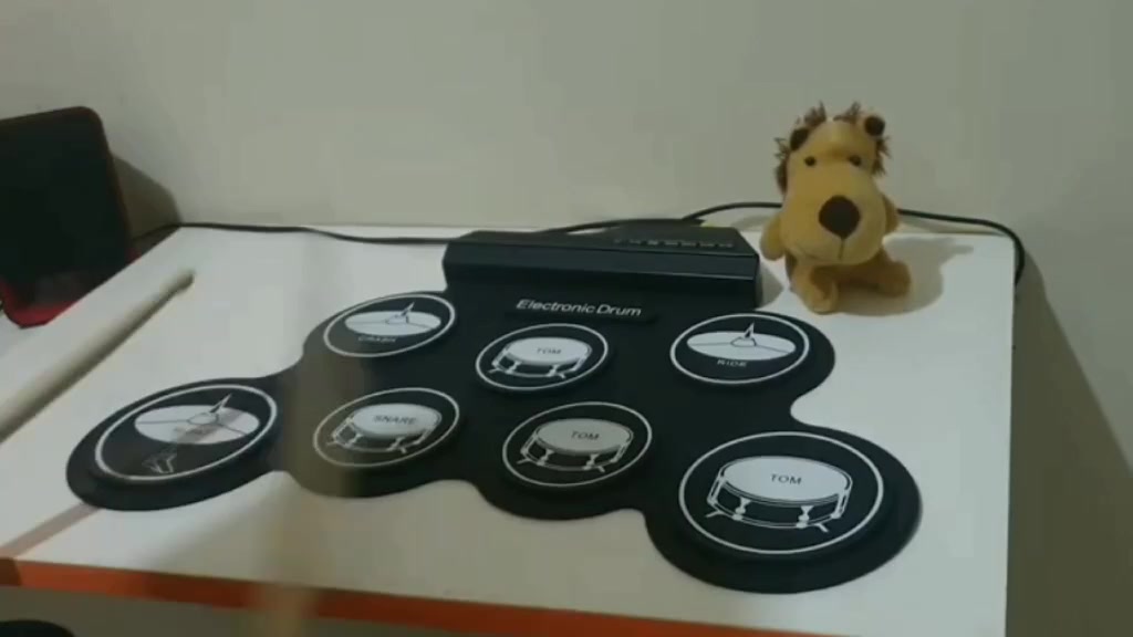 Jual Rixton Drum Elektronik Portabel Digital USB 7 Bantalan Roll up ...