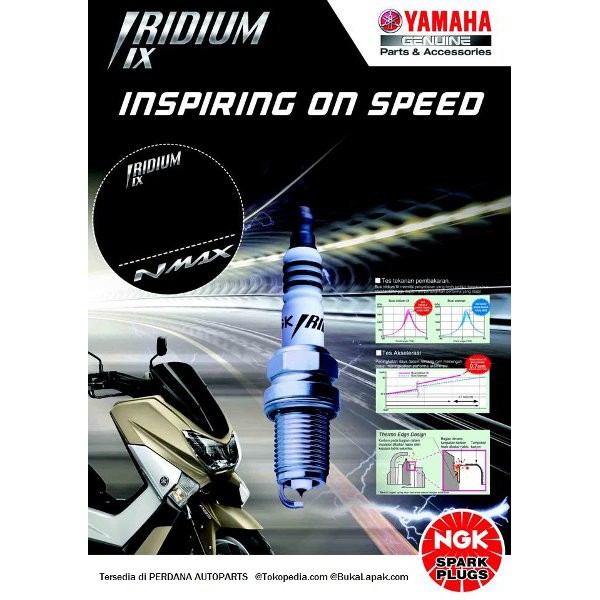 Jual Busi Iridium NGK utk Yamaha NMAX ( CPR8EAIX-9 ) | Shopee Indonesia