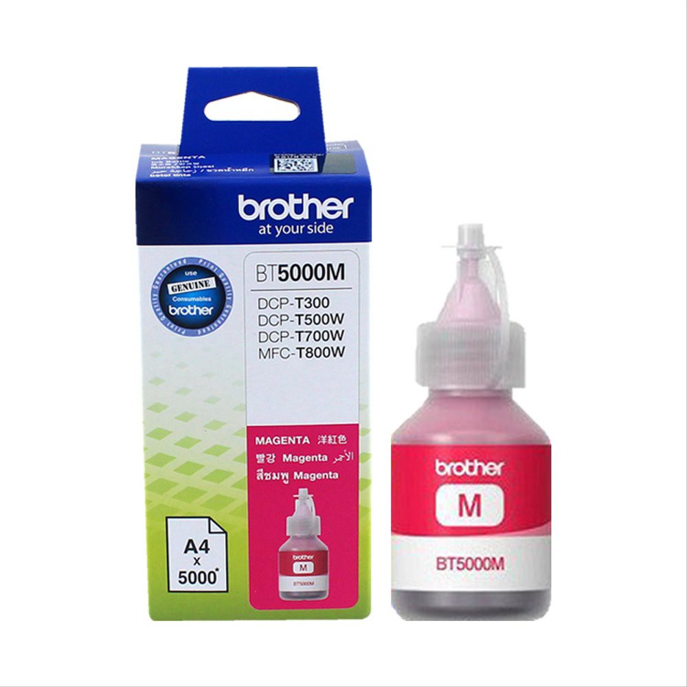 Jual Tinta Printer Brother Original BT5000 BT 5000 Magenta Merah DCP ...