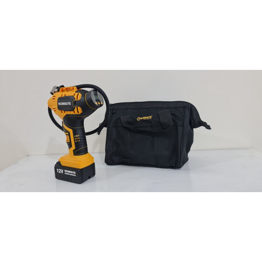 Jual Pompa Angin Mini Compressor Cordless 20V WORKSITE CAP115D Unit ...