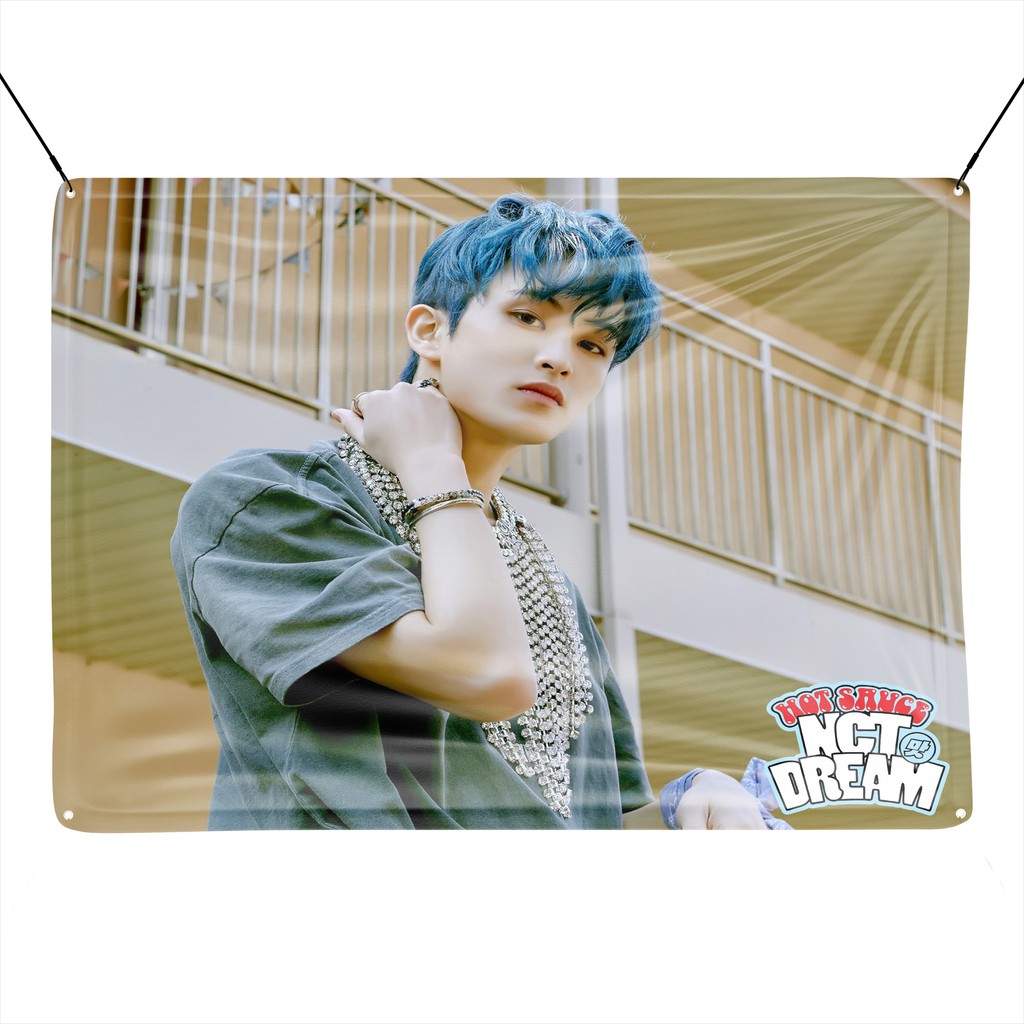 Jual Poster Kain Bendera Tapestry Nct Dream Jalapeno Aesthetic Wall ...