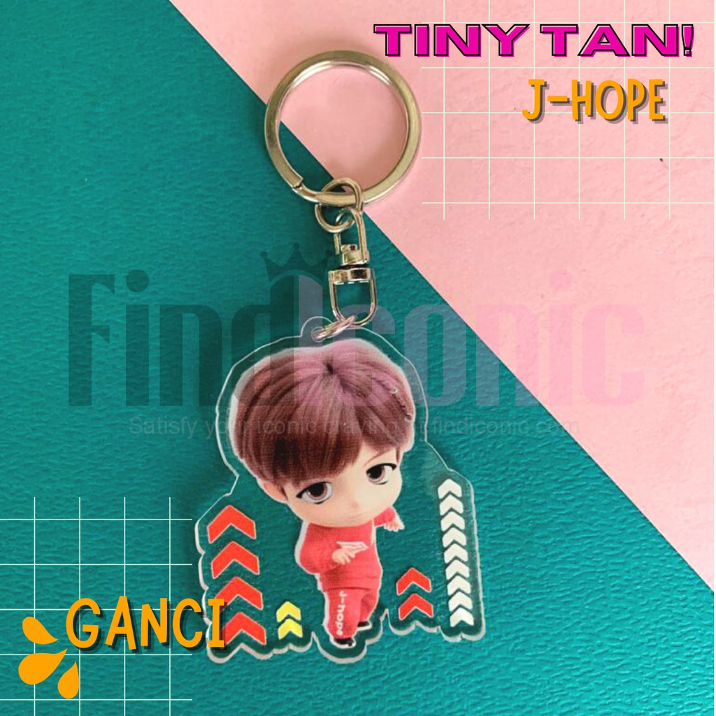 Jual Gantungan Kunci Tinytan - Ganci BTS Tinytan - Gantungan Kunci Akrilik - Akrilik BTS Tinytan ...