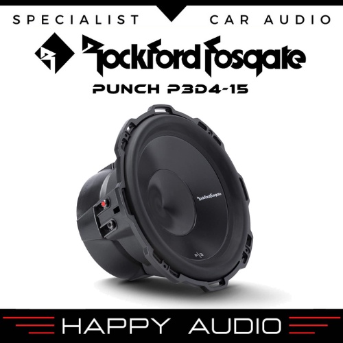 Jual Subwoofer Pasif ROCKFORD FOSGATE P3D4 15 Inch P3 Double Coil 4 Ohm ...