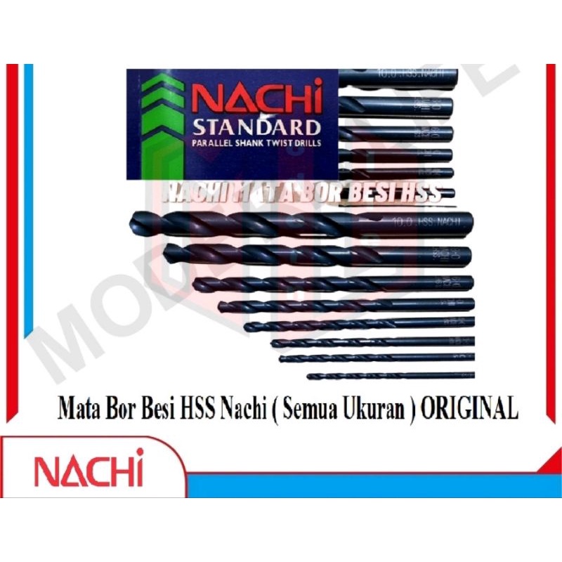 Jual mata bor besi NACHI 2mm-10mm | Shopee Indonesia