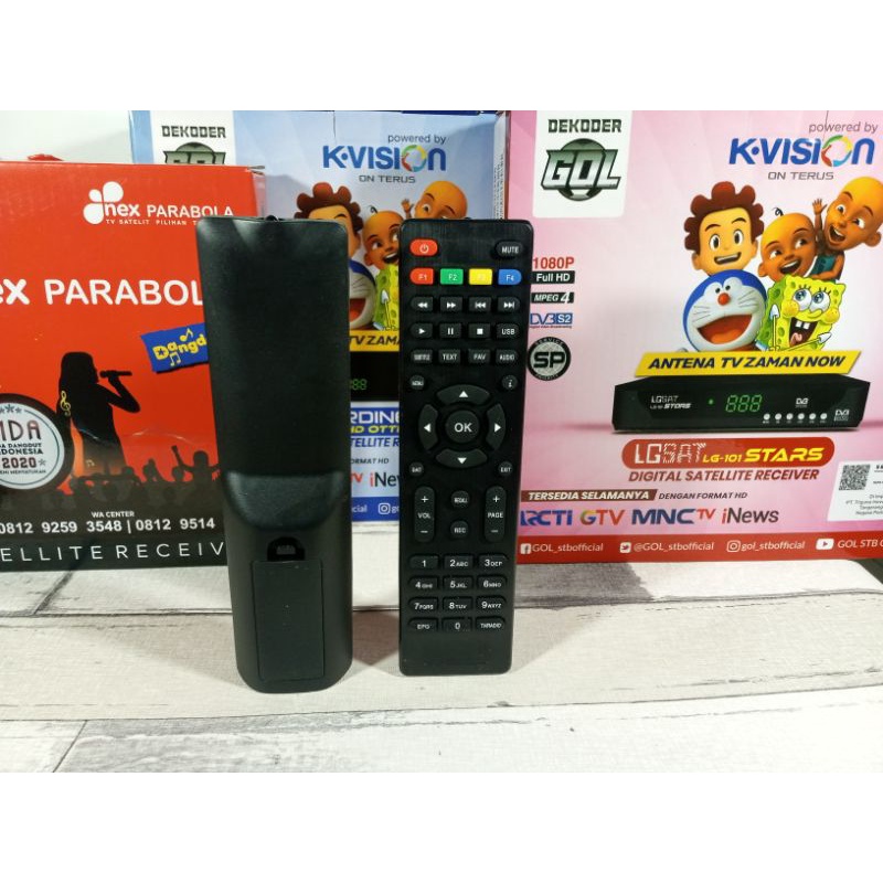 Jual Remot Decoder K Vision GOL Gardiner Ottimo G88 HD, LGSat dan Nex ...