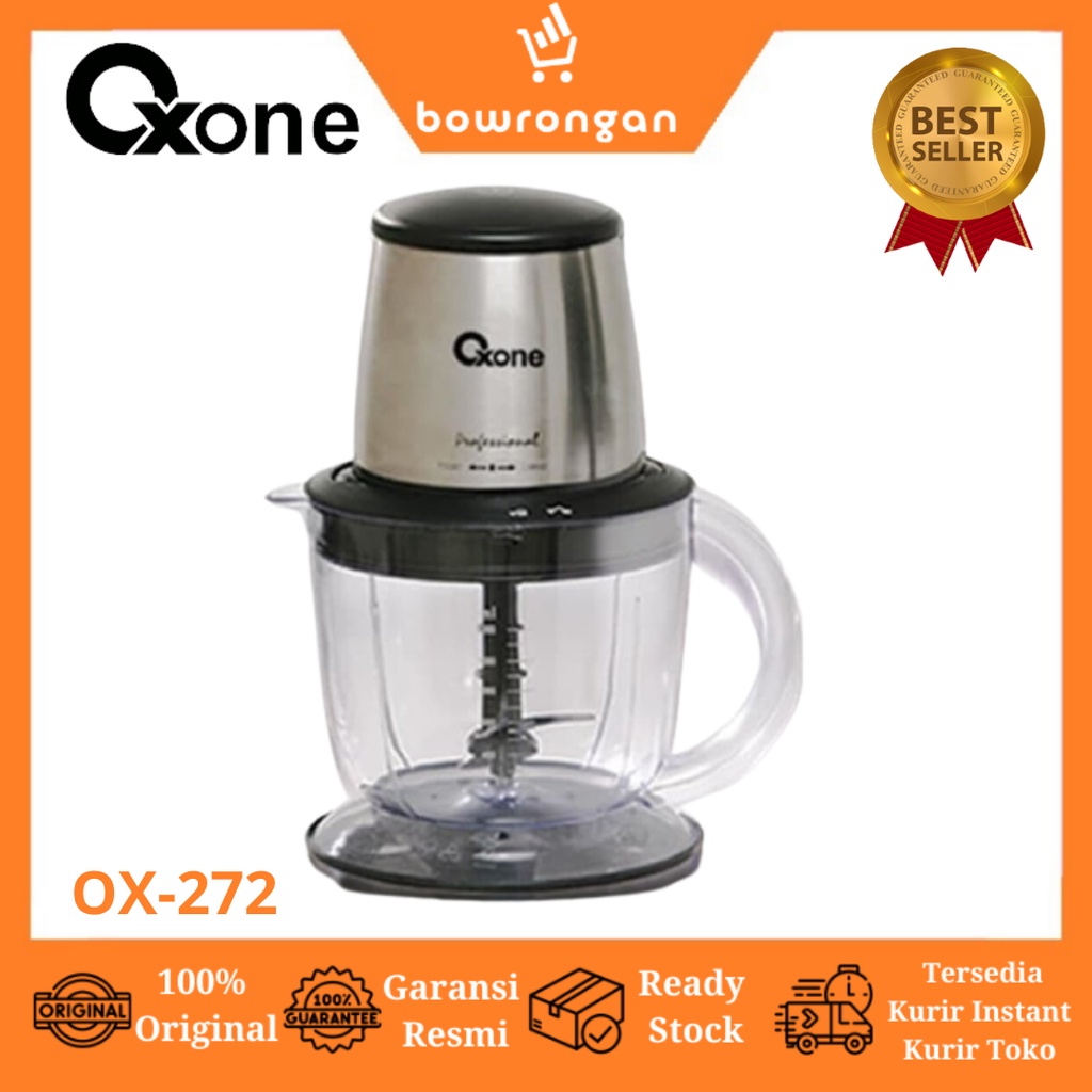 Jual OXONE JUMBO CHOPPER STAINLESS STEEL Penggiling Daging OX-272 | Shopee Indonesia