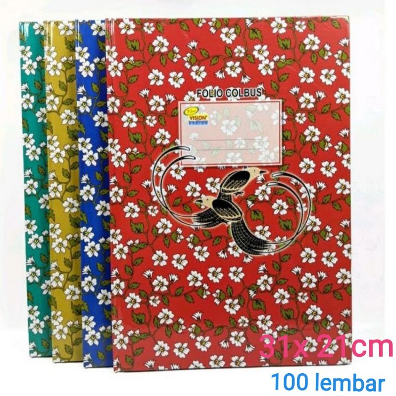Jual Buku Besar Folio 100 Lembar Buku Akuntansi Accounting Hardcover ...