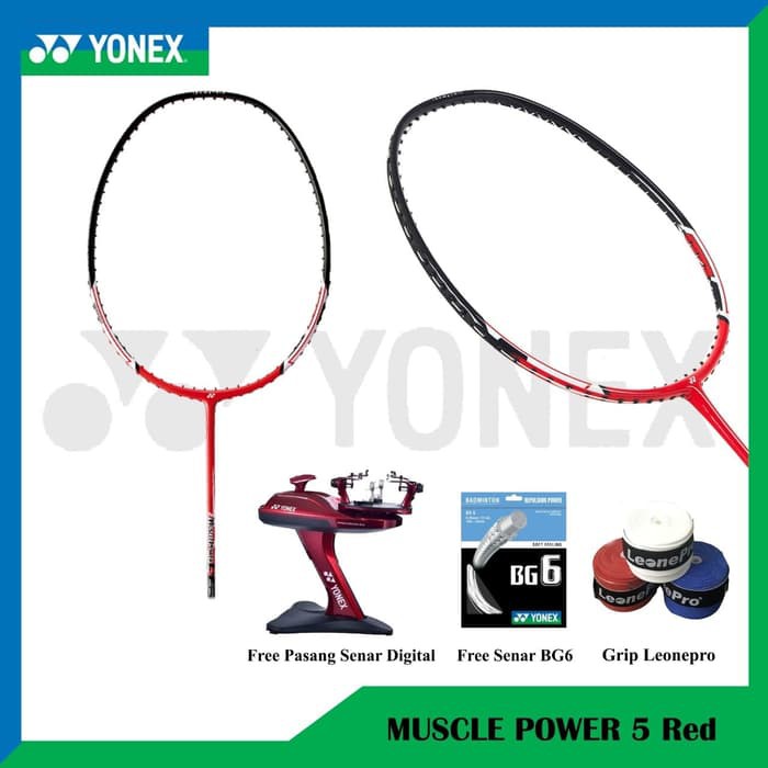 Jual Yonex Muscle Power 5 Raket Badminton Original | Shopee Indonesia