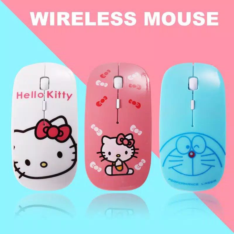 Jual Mouse Wireless Doraemon | Mouse Doraemon | Mouse Wireless 2.4Ghz ...