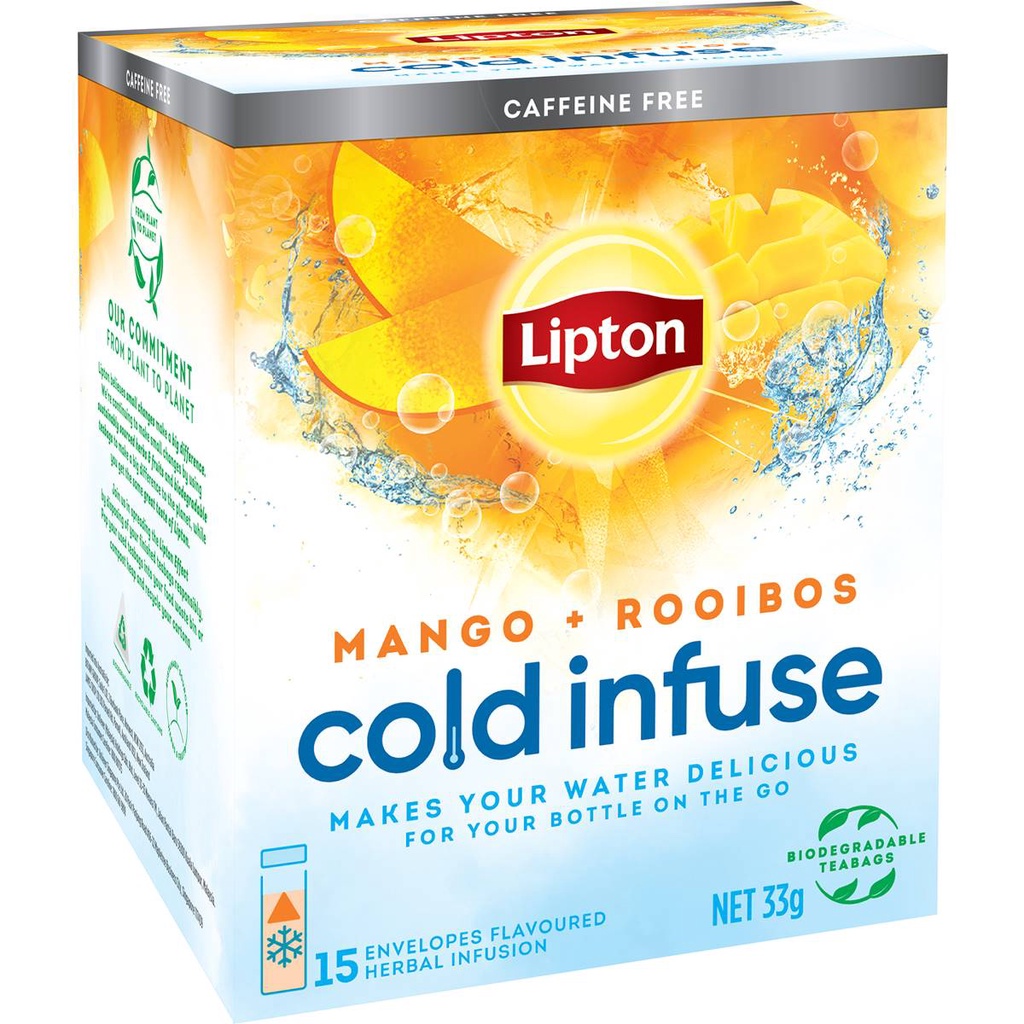 Jual Lipton Cold Infuse Mango & Rooibos Australia | Shopee Indonesia